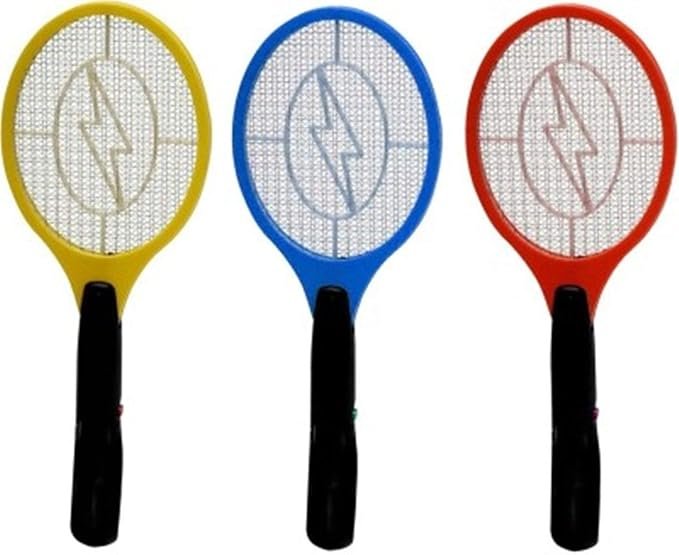 Rechargeable Electric Mosquito Racket Bug Zapper Fly Swatter - Sastizone